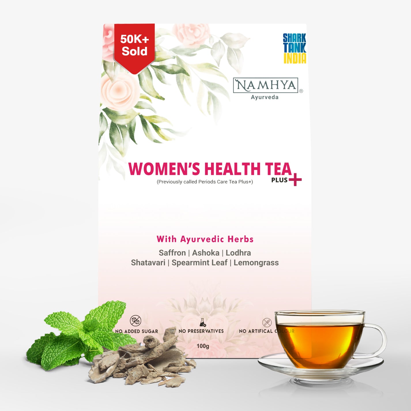 Namhya Women's Health Tea Plus+ (Formerly called Periods Care Tea Plus ...