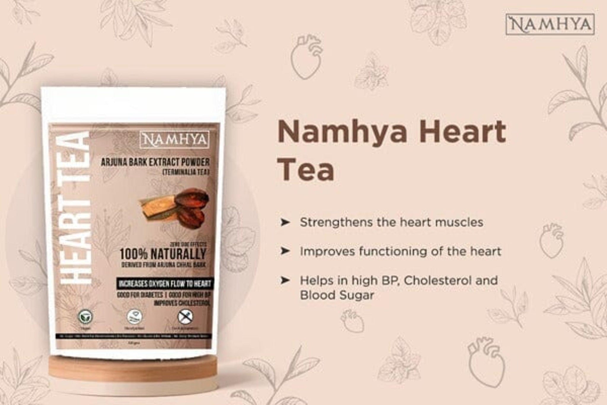 Buy Heart Tea Online at Best Price | NAMHYA