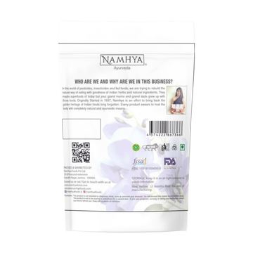 Namhya Blue Pea Tea | 28-Day Ayurvedic Blend for Stress Relief, Better ...